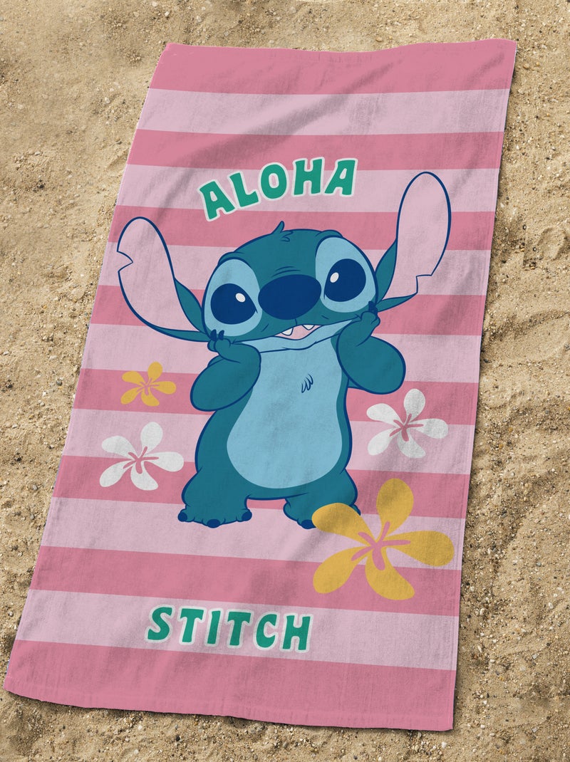 Telo mare 'Stitch' - ROSA - Casa - 12.00€ - Kiabi