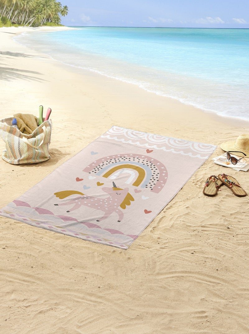 Telo mare 'Unicorno' - ROSA - 12.00€ - Kiabi