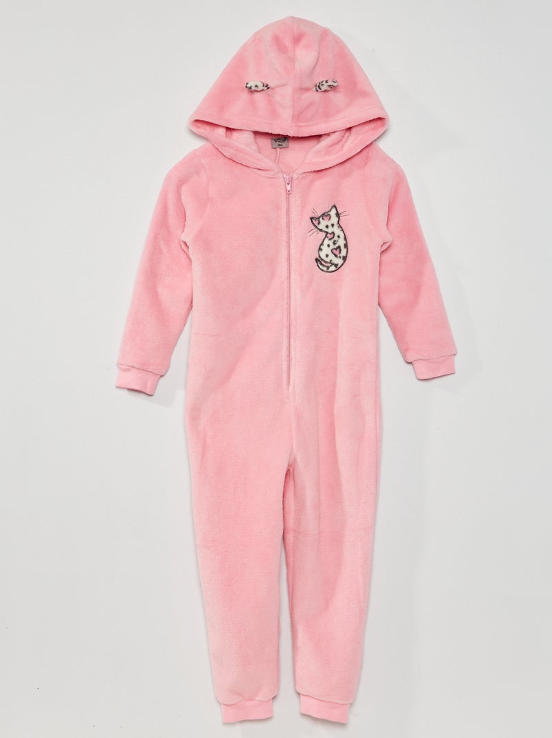 Tuta pigiama 'gatto' - rosa - 17.00€ - Kiabi