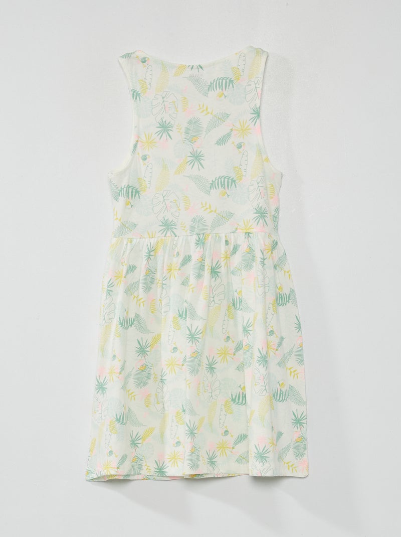 Vestito senza maniche con motivi - BEIGE - 4.50€ - Kiabi